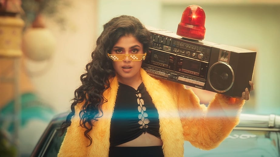 Faria Abdullah flaunts her rapping skills in ‘Drama Nakko Mama,’ funky new single from Mathu ...